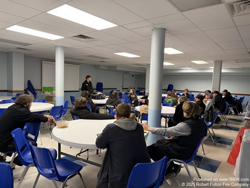 RFFC Conducts Medical Response Training, Recognizes Member Birthday