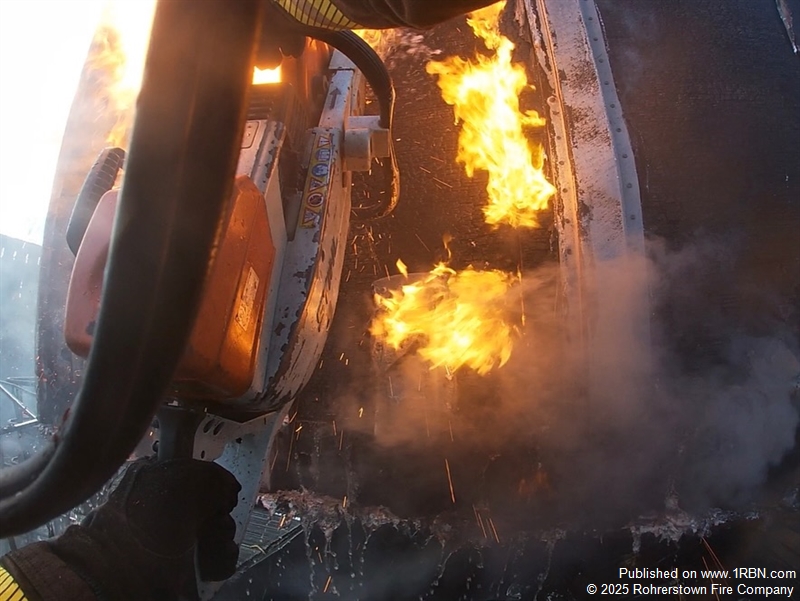 Tower 67 Responds to Multi-Structure Fire in Manor Township