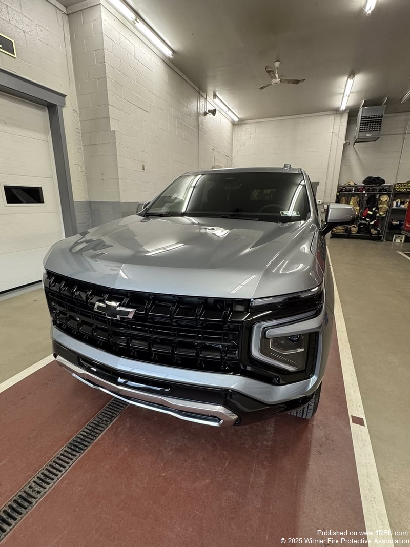 Witmer Fire Takes Delivery of New Command Vehicle