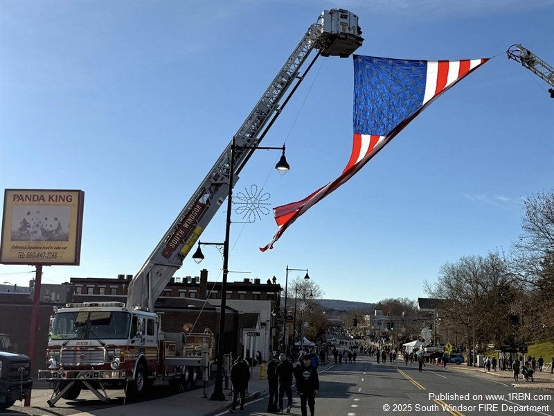 South Windsor Fire Supports 89th Manchester Road Race