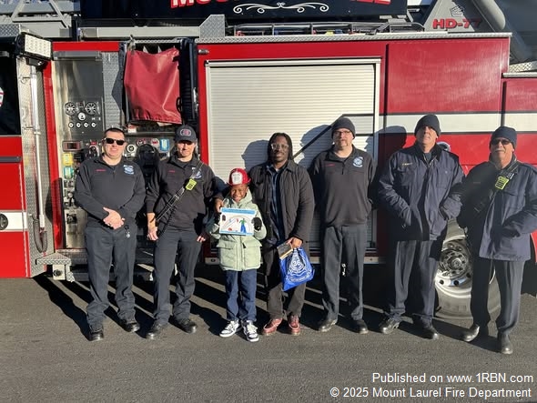 Firefighters Celebrate Student Participation in Fire Safety Program