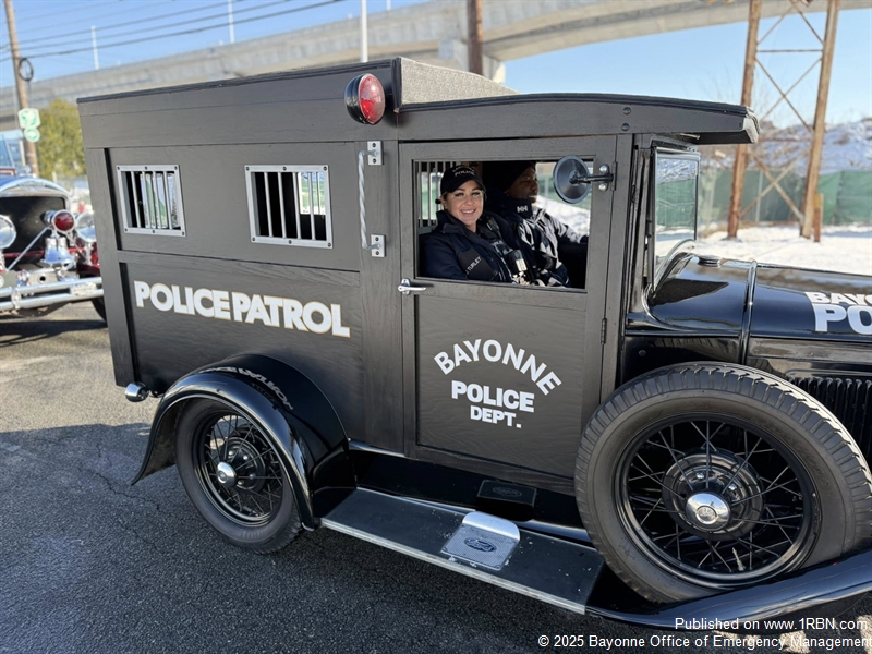 Bayonne Fire and Police Attend 1888 Studios Groundbreaking
