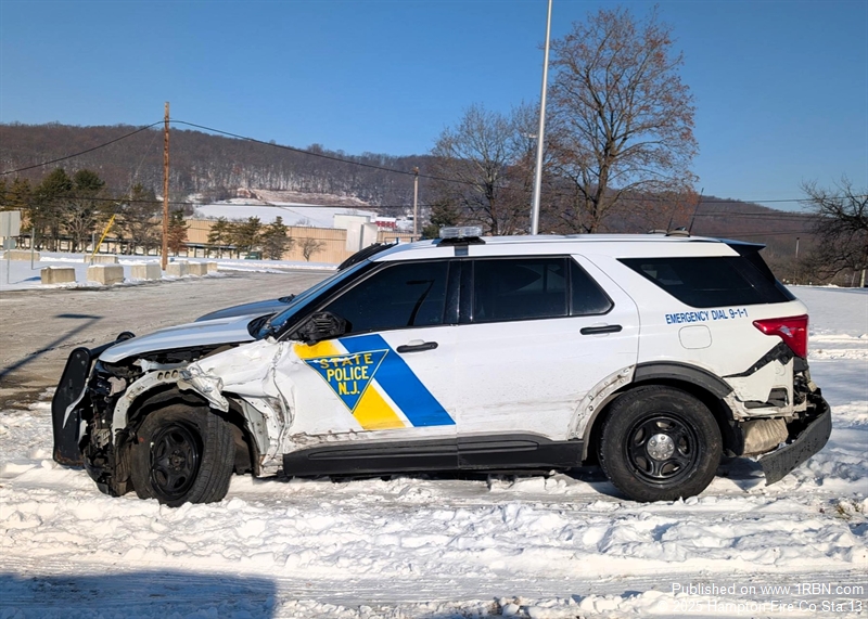 Hampton Fire Company Acknowledges Support from NJ State Police