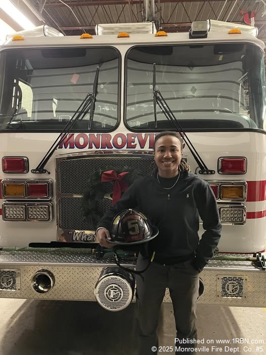 Company 5 Recognizes Firefighter Certification Milestone